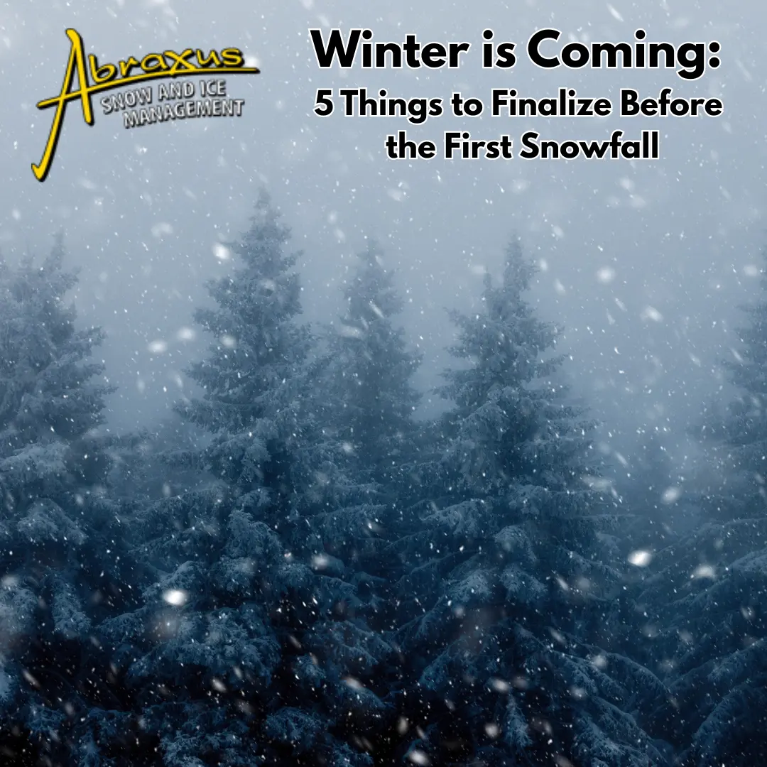 Winter is Coming: 5 Things to Finalize Before the First Snowfall